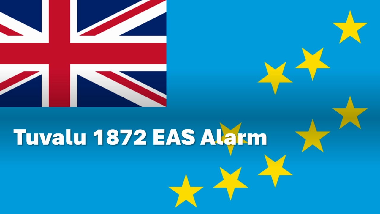 EAS Alarm YouTube - Tuvalu 1872 EAS Alarm (Lightning) - YouTube