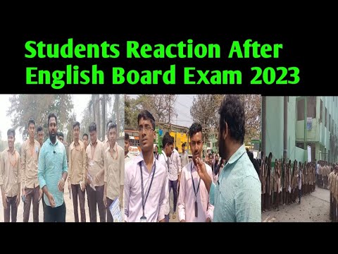 Students Reaction after Class 12th English Board Exam | #exam #physics ...