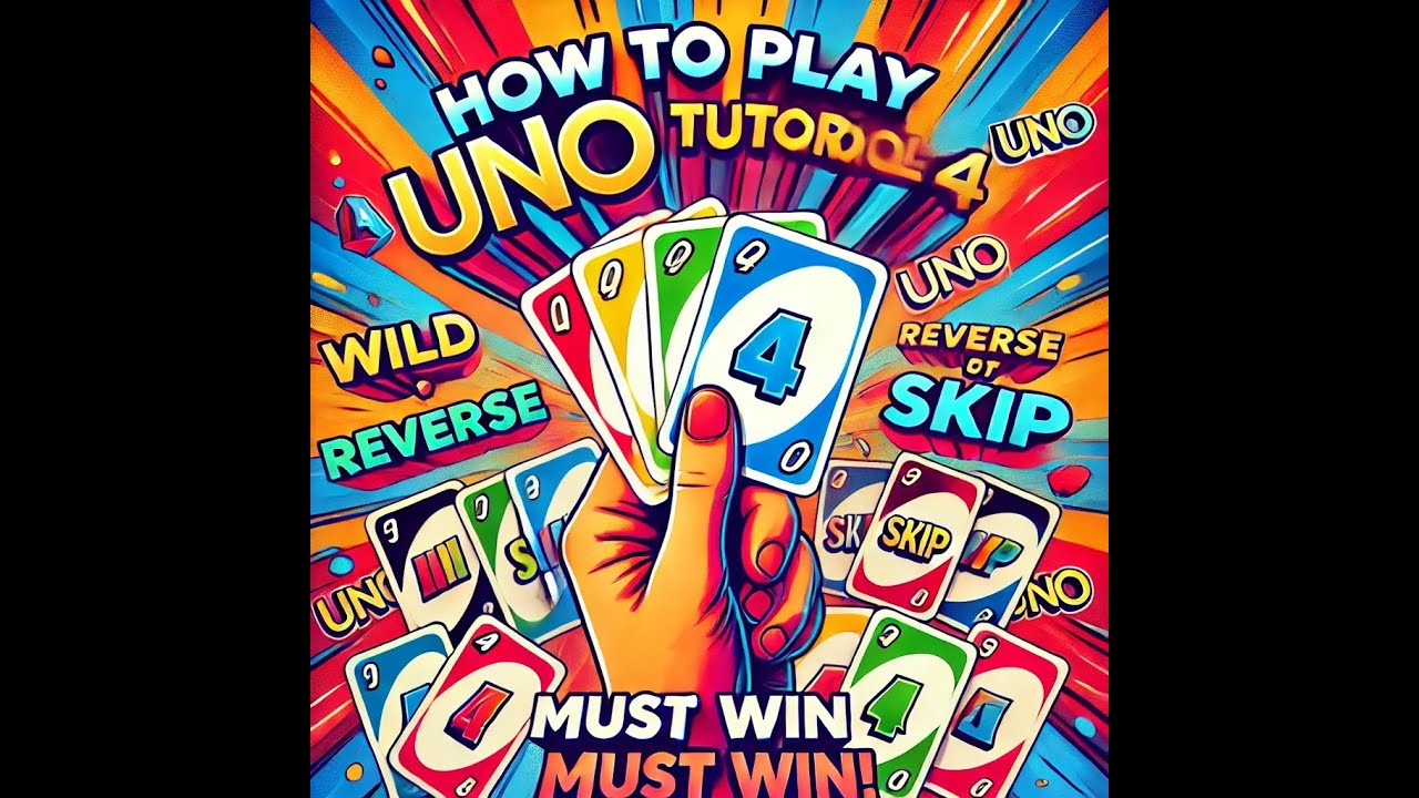 Uno Tutorial : How To Play Wild go 4 #uno #tutorial #winning - YouTube