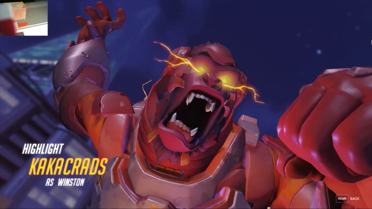 Overwatch Highlights | Winston | #110 - YouTube