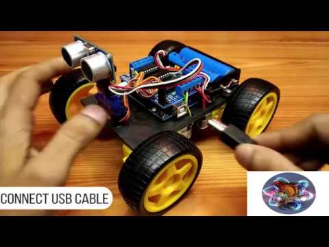 Arduino Obstacle Avoid Car (Nhóm 5) - YouTube