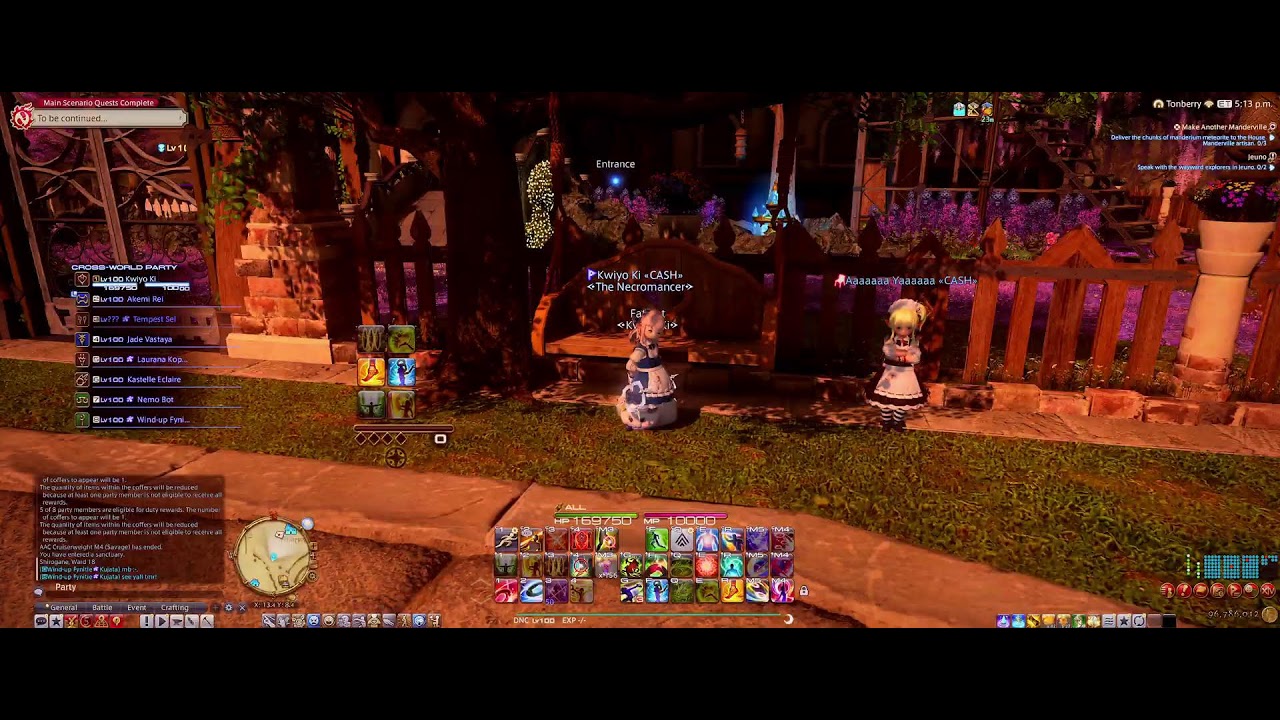 【FFXIV】Reclear then m8s blind prog p2 - YouTube