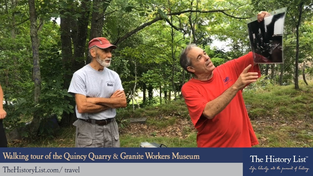 Touring the Quincy Quarry with the Quincy Quarry & Granite Workers ...
