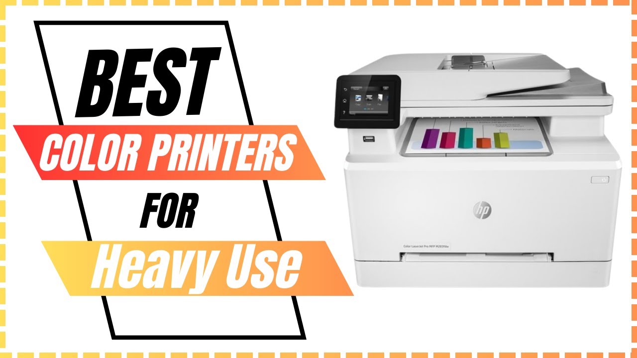 Top 5 Best Color Printers For Heavy Use In 2024 - YouTube