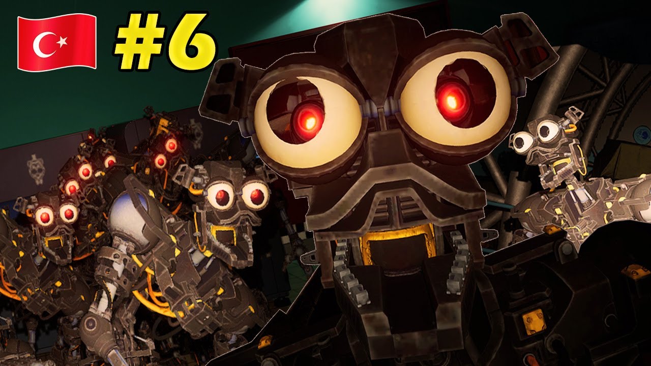 ENDO-SKELETON ORDUSU | Türkçe Altyazılı Bölüm 6 | Five Nights at Freddy ...