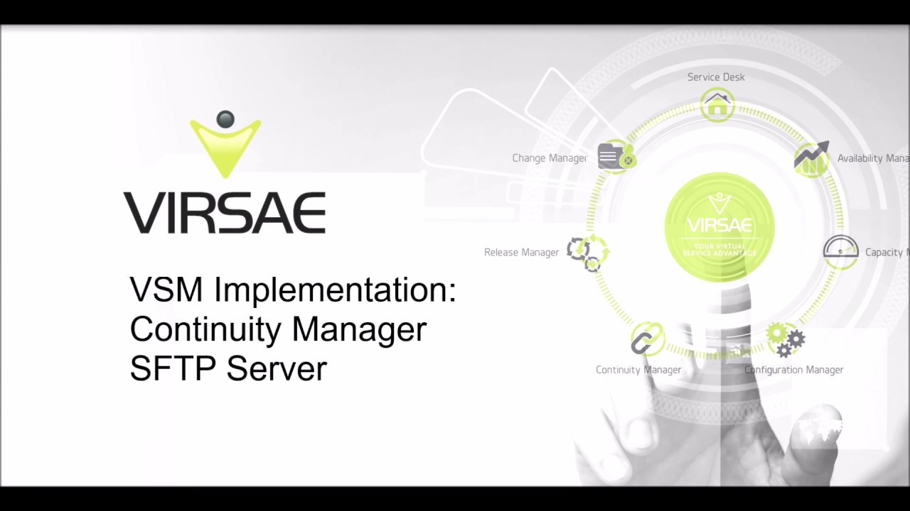 VSM Implementation - SFTP Server for Continuity Manager - YouTube