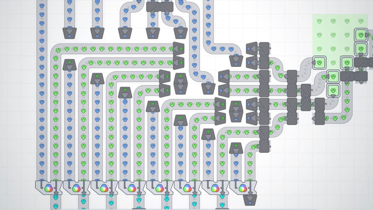 Top 1% Factory Building in Shapez.io - YouTube