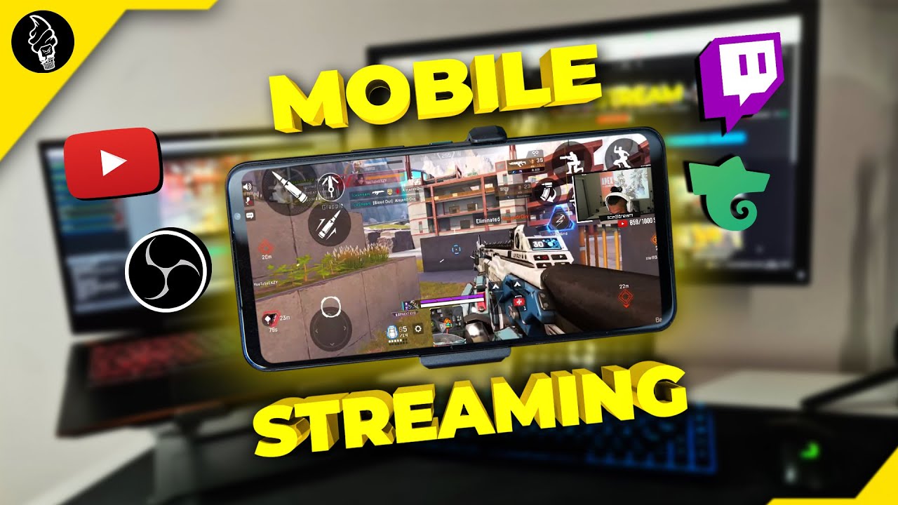 How to Stream Mobile Games using OBS | YouTube, Twitch, Trovo, Facebook ...
