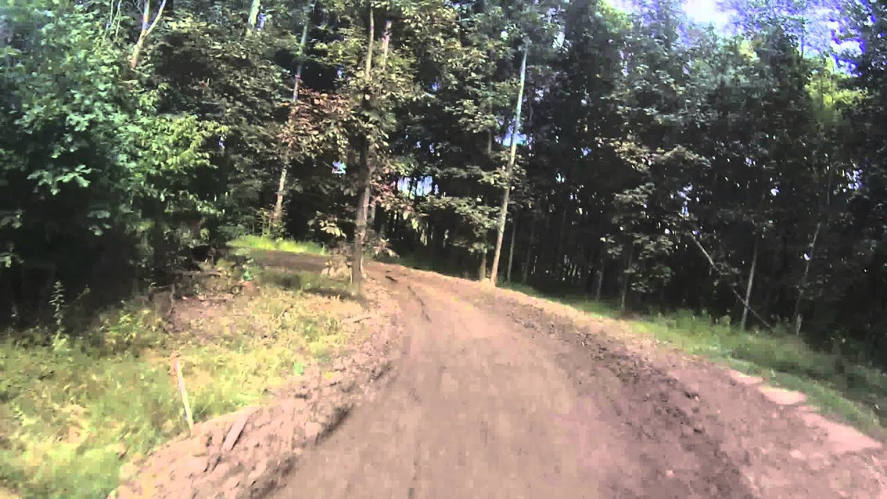 Switchback mx track open c race 751 moto 1 - YouTube