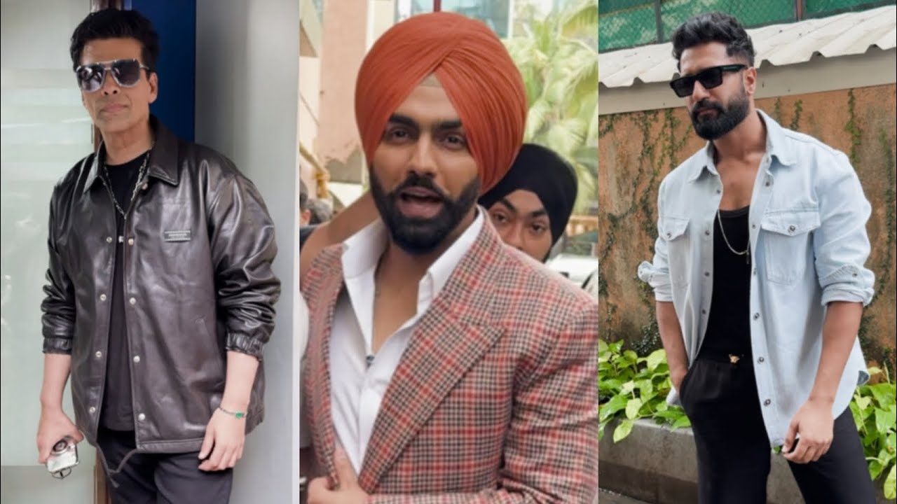 Bollywood Celebrity Karan Johar, Vicky Kaushal, Ammy Virk Spotted At ...