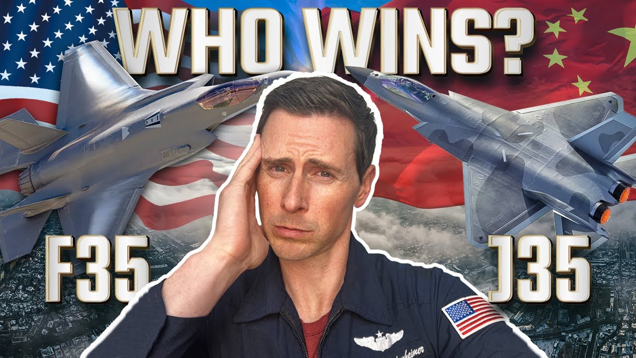 F-35 vs Chinese J-35 | Fighter Pilot Reacts - YouTube