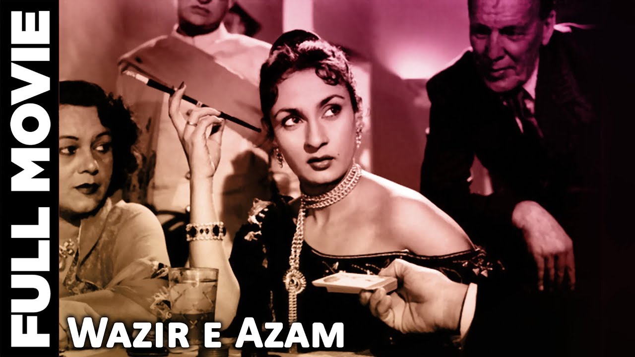 Wazir e Azam (1961) Full Movie | वज़ीर ए आलम | Suresh, Nadira - YouTube