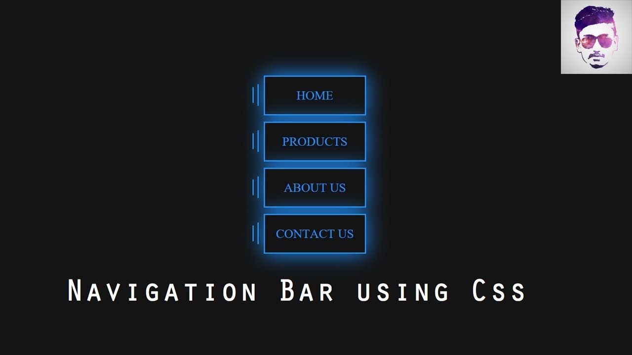 LIGHT EFFECT NAVIGATION BAR USING CSS PART 4 (TAMIL) - YouTube
