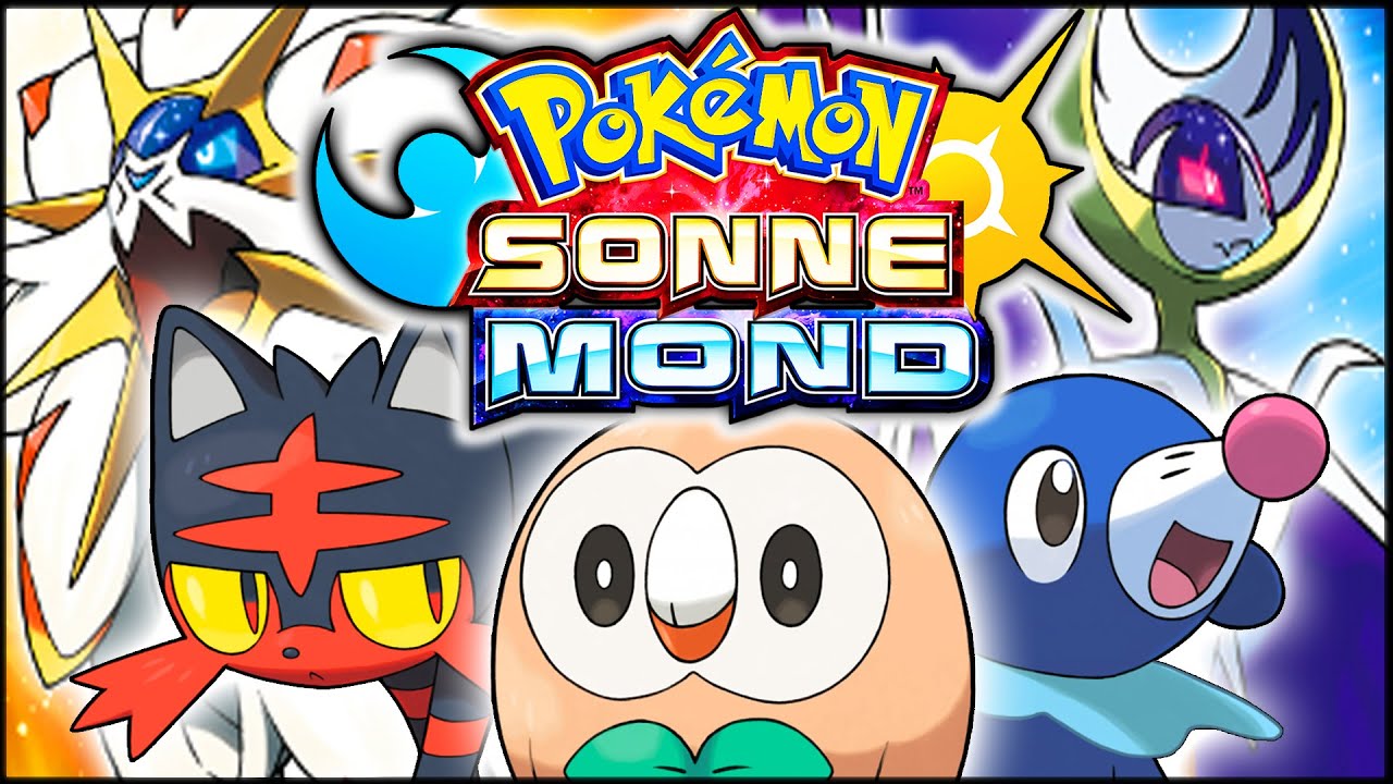 STARTER UND GAMEPLAY Pokémon Sonne Pokémon Mond - YouTube