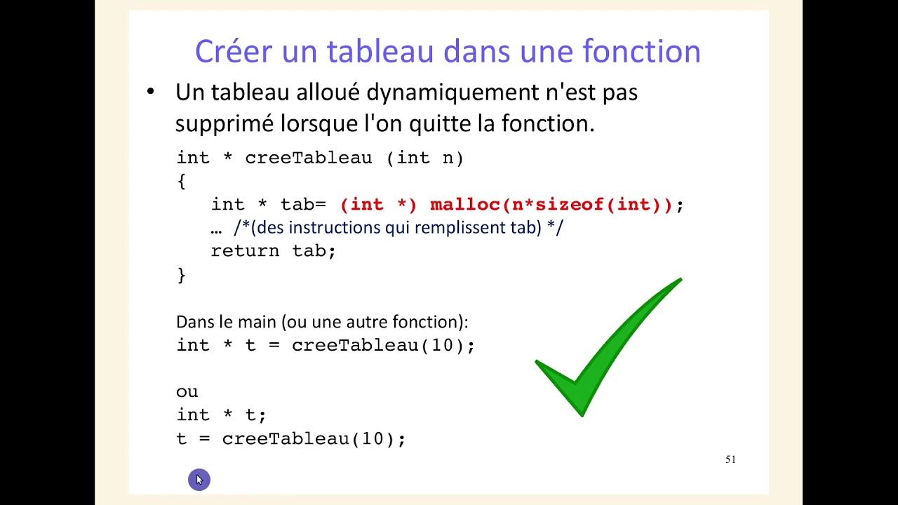 [ProgC] Chapitre 8 - partie 4/4 | Allocation dynamique - YouTube
