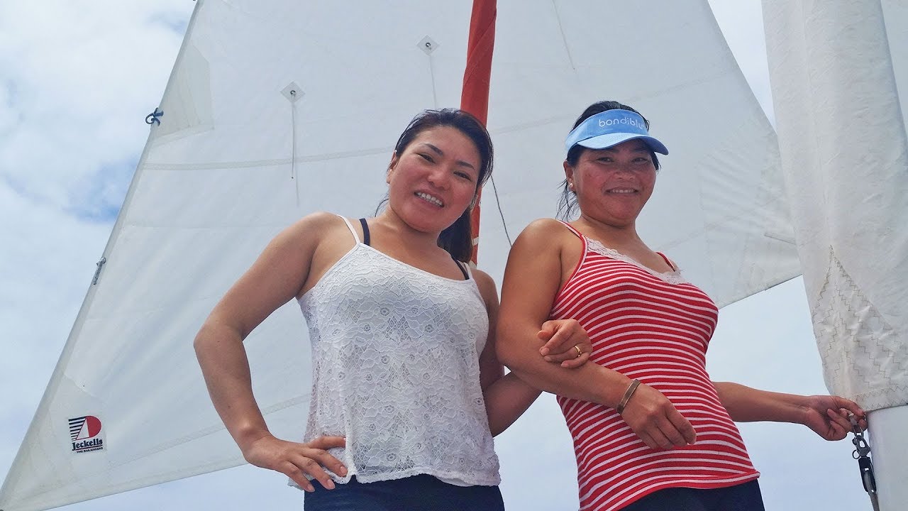 What Makes a GREAT GIRL Crew? – Ep 08 Sailing Luckyfish - YouTube