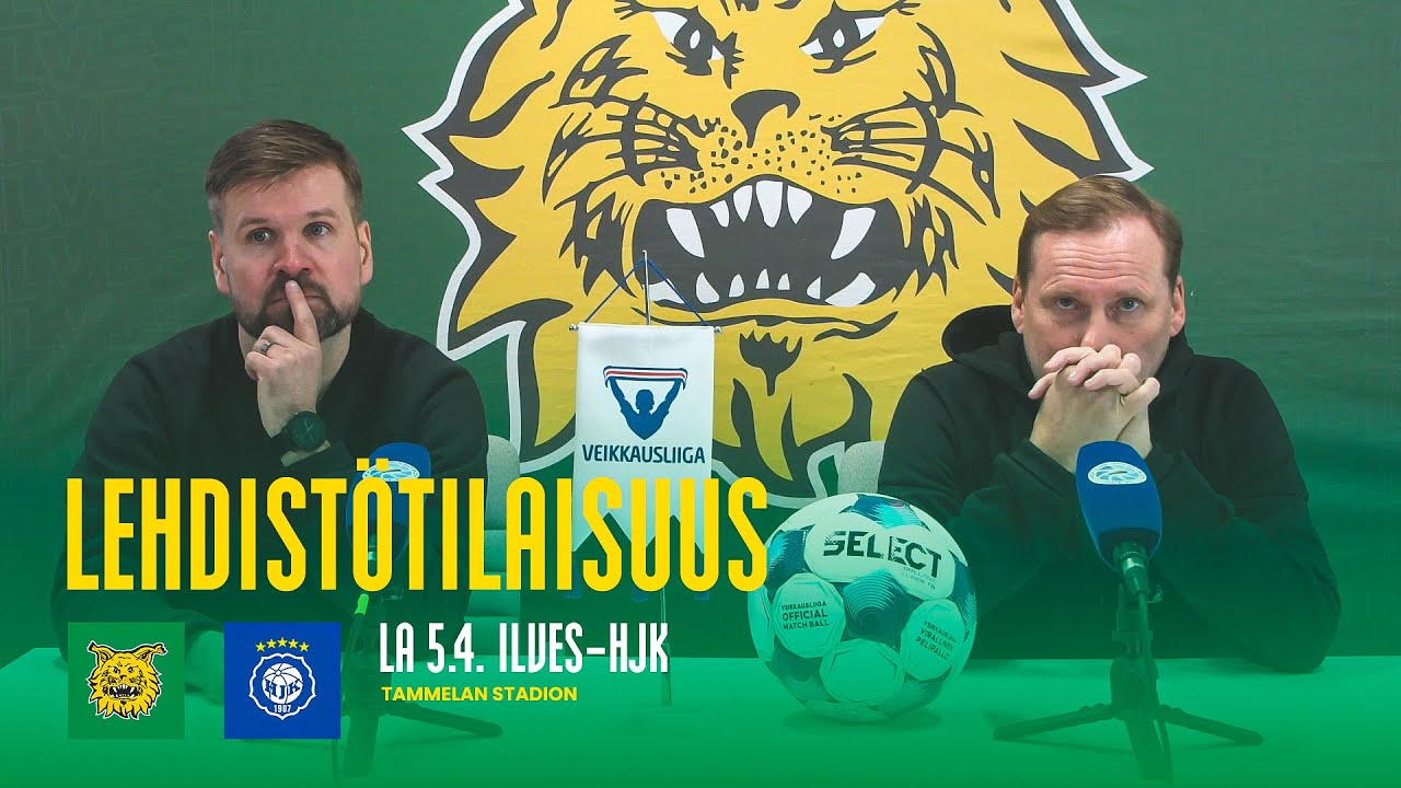 Lehdistötilaisuus | Ilves–HJK 5.4.2025 - YouTube