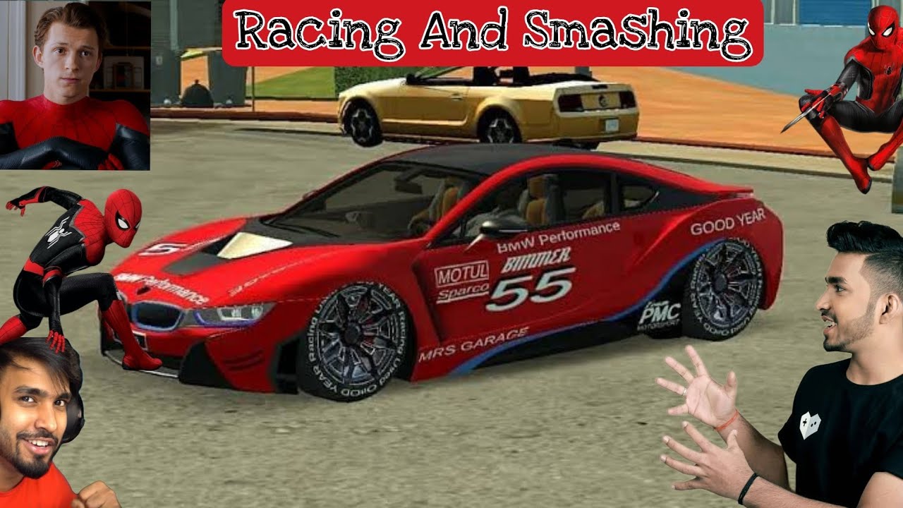 Smashing and racing cars |Car Parking Simulator - YouTube