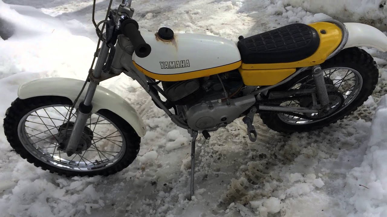 74 yamaha ty-80, excellent. super nice example of this mini trials ...