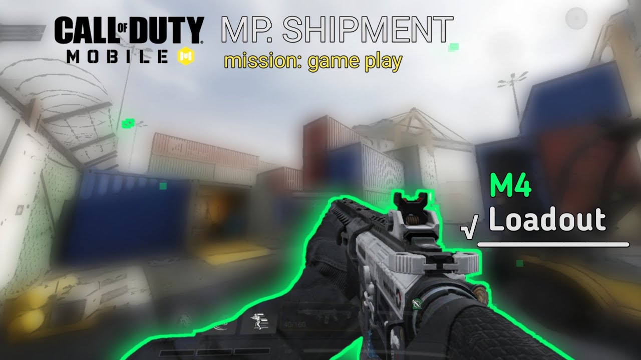 [CODM] M4 Loadout SHIPMENT Gameplay {HIGH GRAPHIC} - YouTube