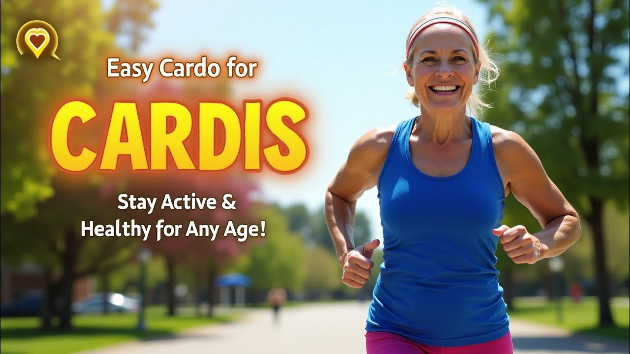 "Ageless Energy: Fun Cardio for 60+" - YouTube
