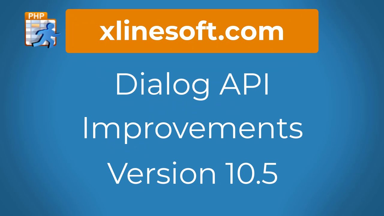 Dialog API Version 10.5 - YouTube