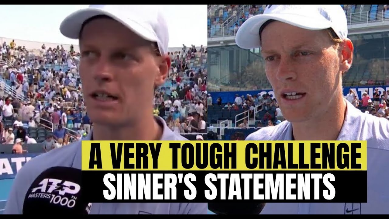 Sinner flies into the final, the champion’s words: "An extremely tough ...