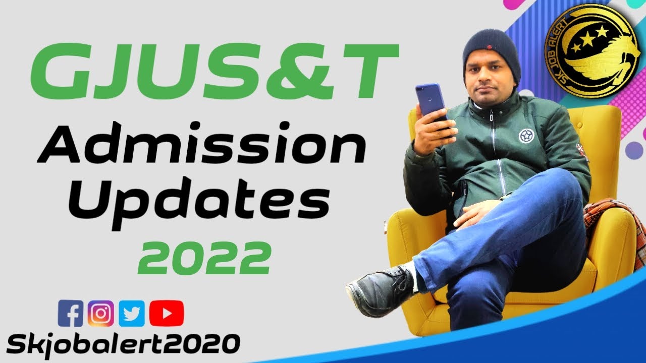 GJU Admission Updates 2022-23 || Gju Entrance Exam Result 2022 ...