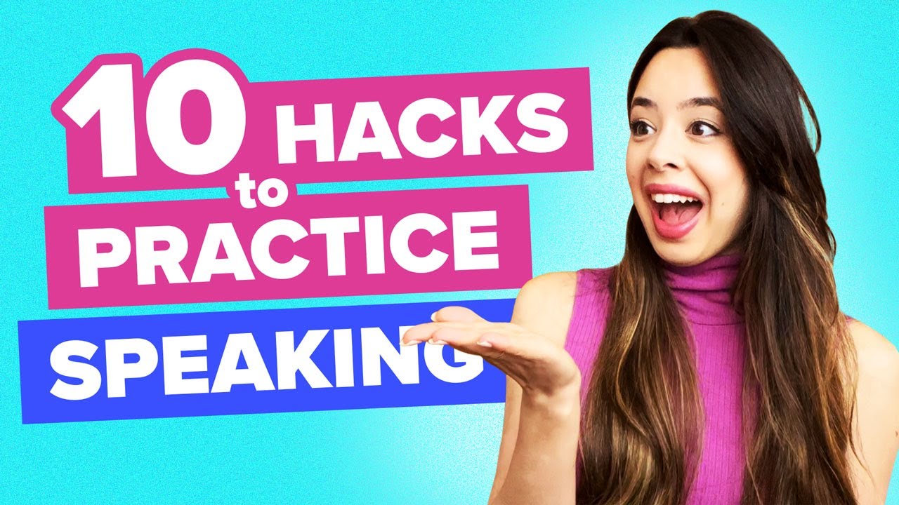 10 Hacks to practice English pronunciation BY YOURSELF - YouTube