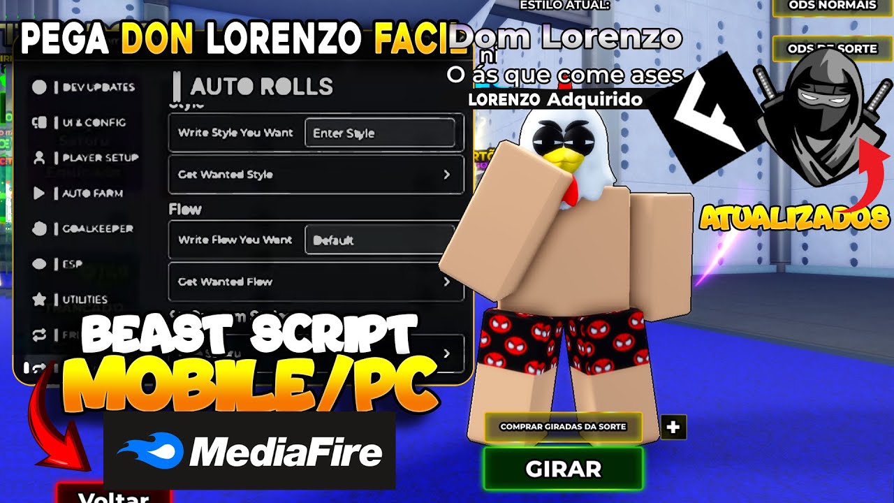 [⚽UPD] Blue Lock Rivals SCRIPT NOVO! AUTO GK, DON LORENZO, Infinite ...