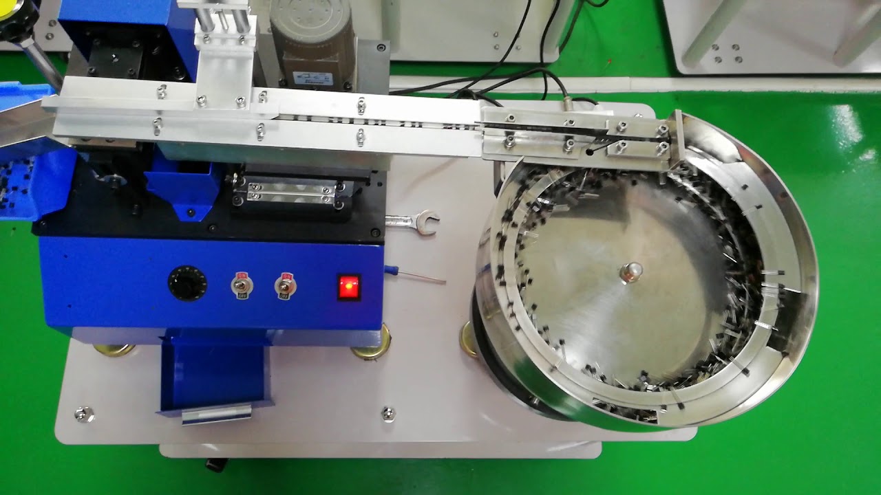 TO 92 transistor Lead Cutting Machine，Radial Components Leg Cutting ...