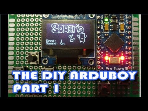 The DIY ArduBoy - Part 1 - Software and Flashing The Board - YouTube