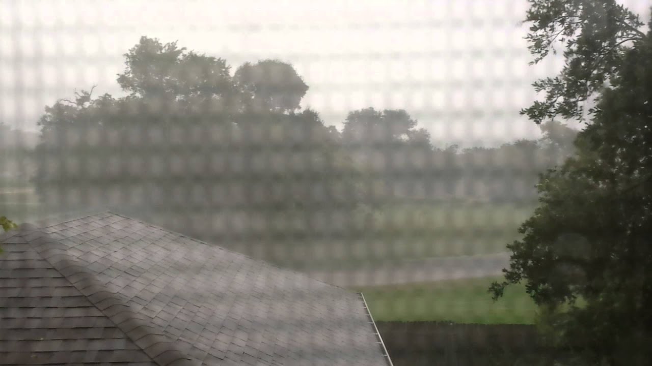 Raining sideways. Fairly boring video. - YouTube