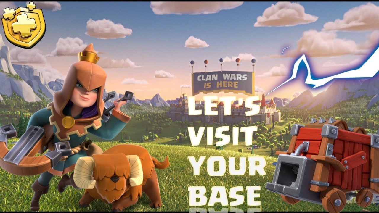 Clan War|Coc live|LET'S VISIT YOUR BASE | Base Review + Chill Stream ...