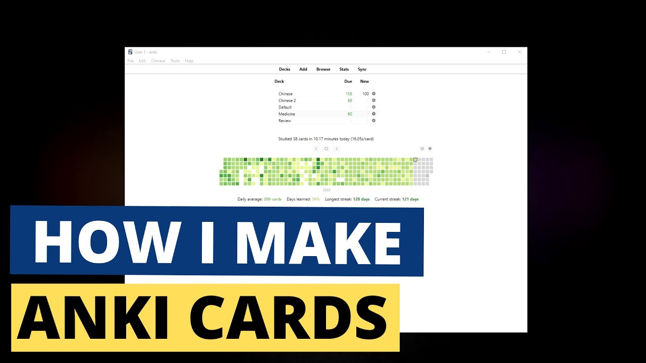 How I Make Anki Cards YouTube How I Make Anki Cards YouTube