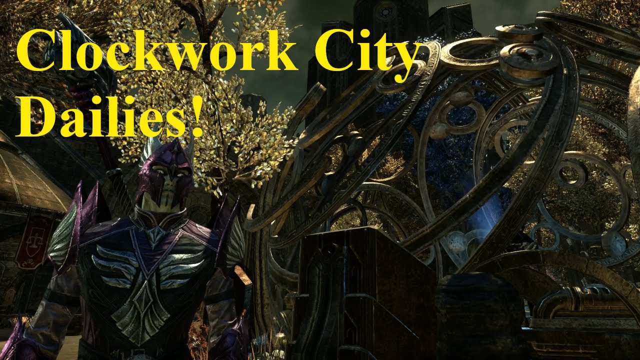 ESO Clockwork City Dailies! - YouTube