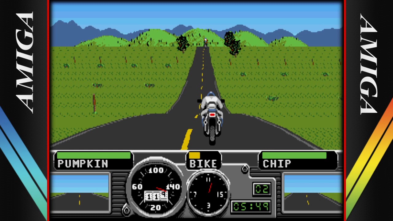 Amiga HD - Road Rash (Final Race / Ending) - YouTube