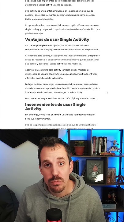 Single Activity vs múltiples Activities - YouTube