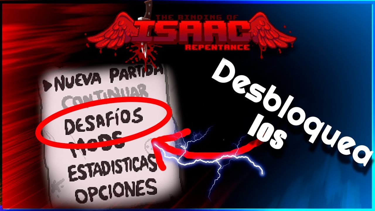 CHALLENGES/DESAFÍOS| Tutorial | Guia | binding of isaac repentance ...