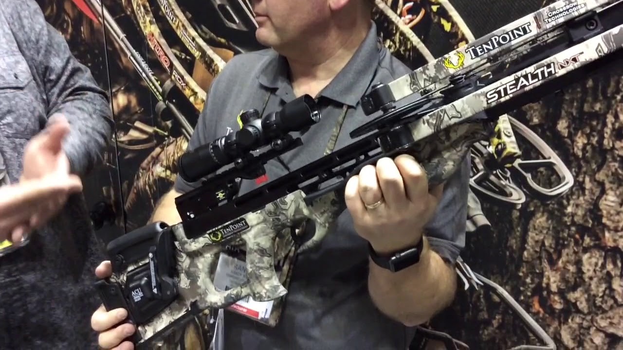 TenPoint Stealth NXT Crossbow - Interview at the 2018 ATA Show - YouTube