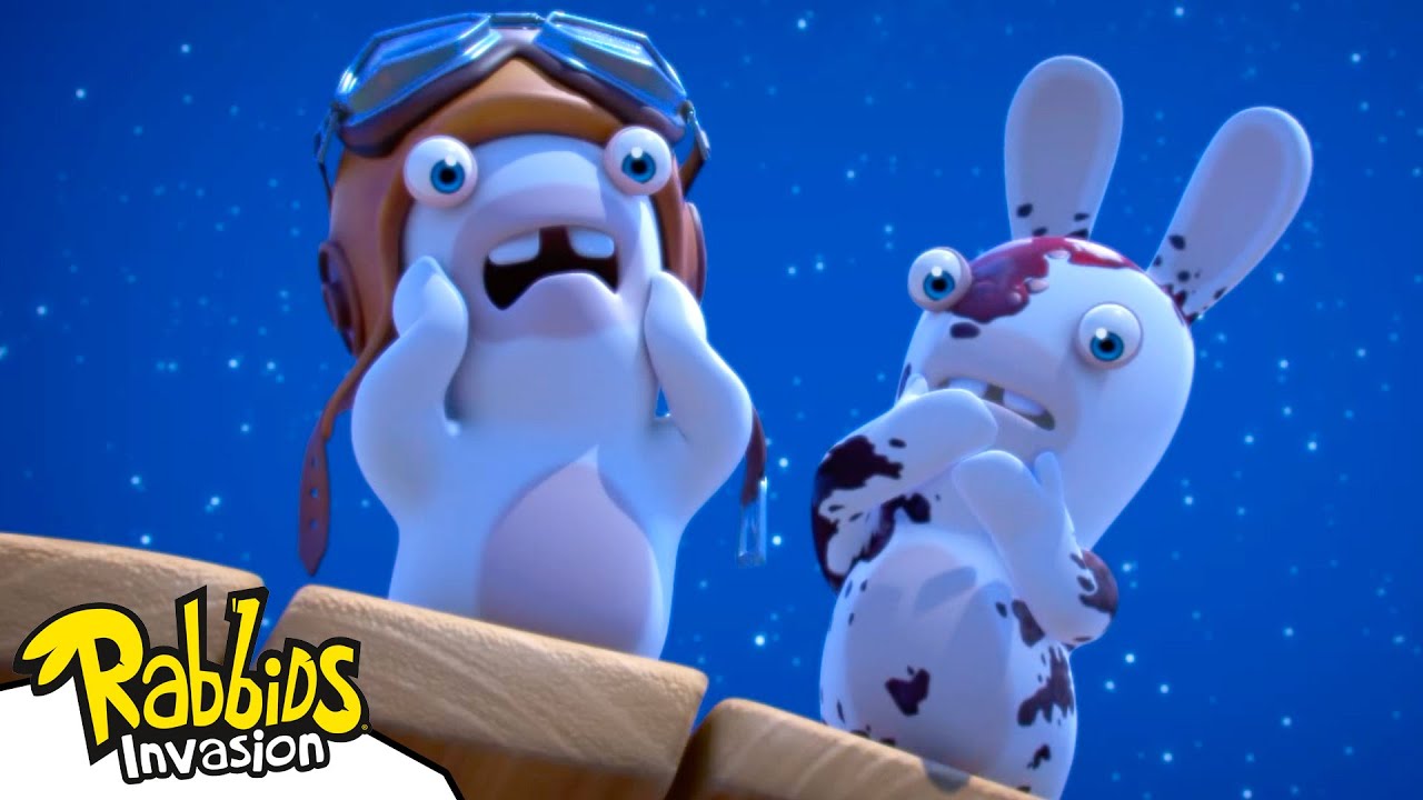 RABBIDS INVASION | The Moon Rabbid (S2E15) New episodes | Cartoon for ...