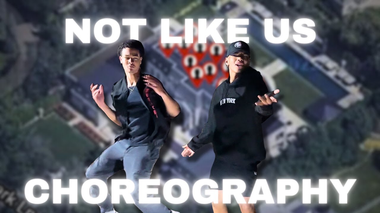 Making a DANCE CHOREOGRAPHY to 'Not Like Us' by KENDRICK LAMAR in 30 ...