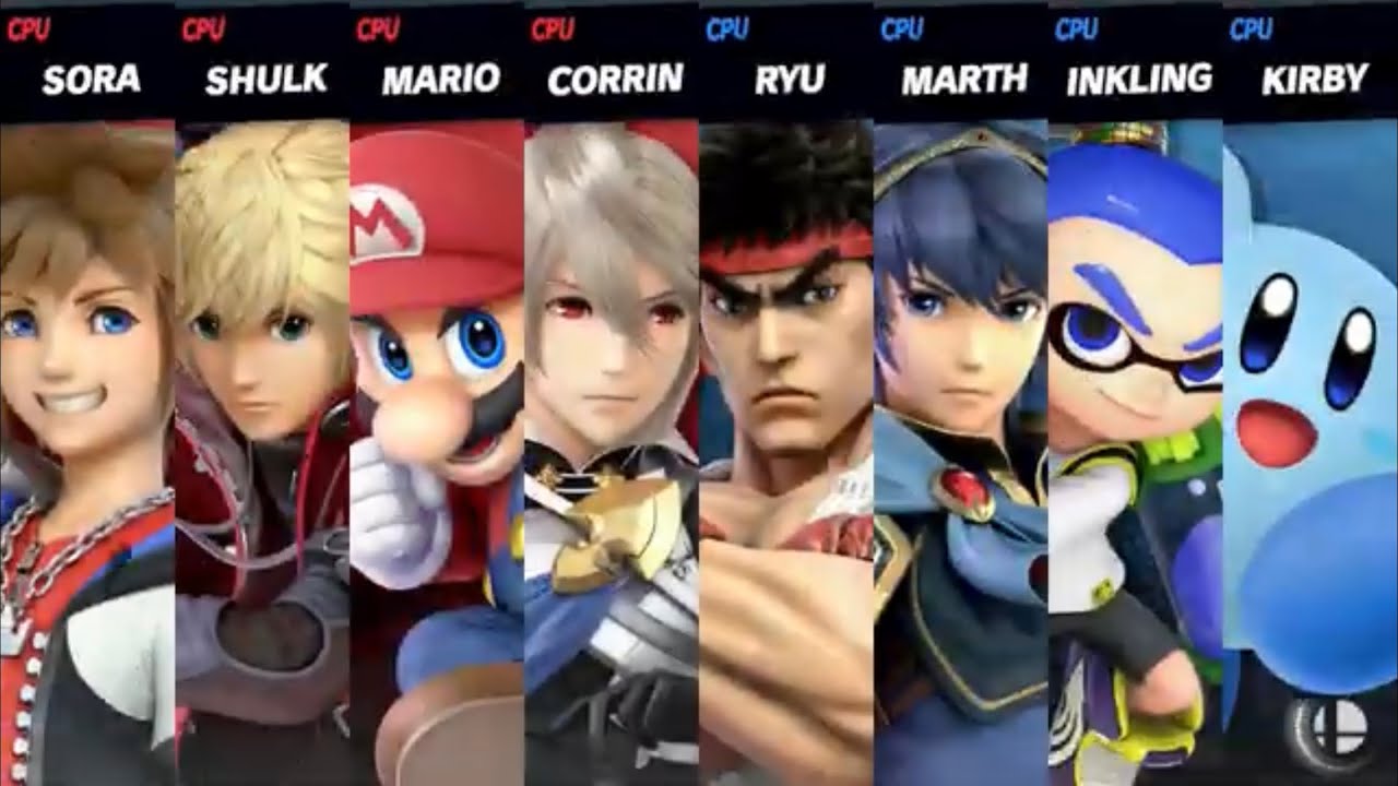 Super Smash Bros. Ultimate - 4th of July team battle - YouTube