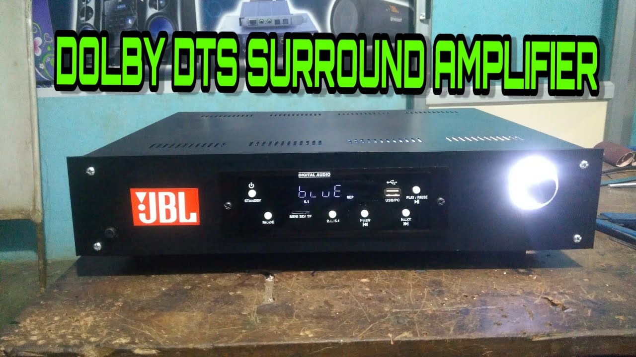 5.1 DOLBY DIGITAL DTS SURROUND AMPLIFIER Optical - YouTube