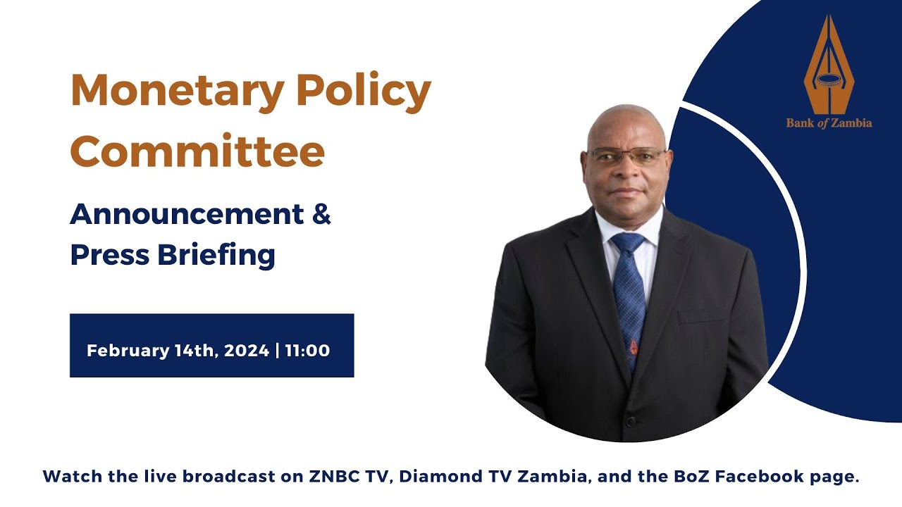 Monetary Policy Committee Announcement & Press Briefing February, 2024 ...