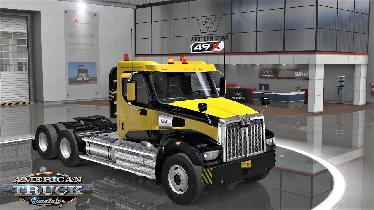 Western Star Dealership Location & Building A 49X Forest Logging Truck ...