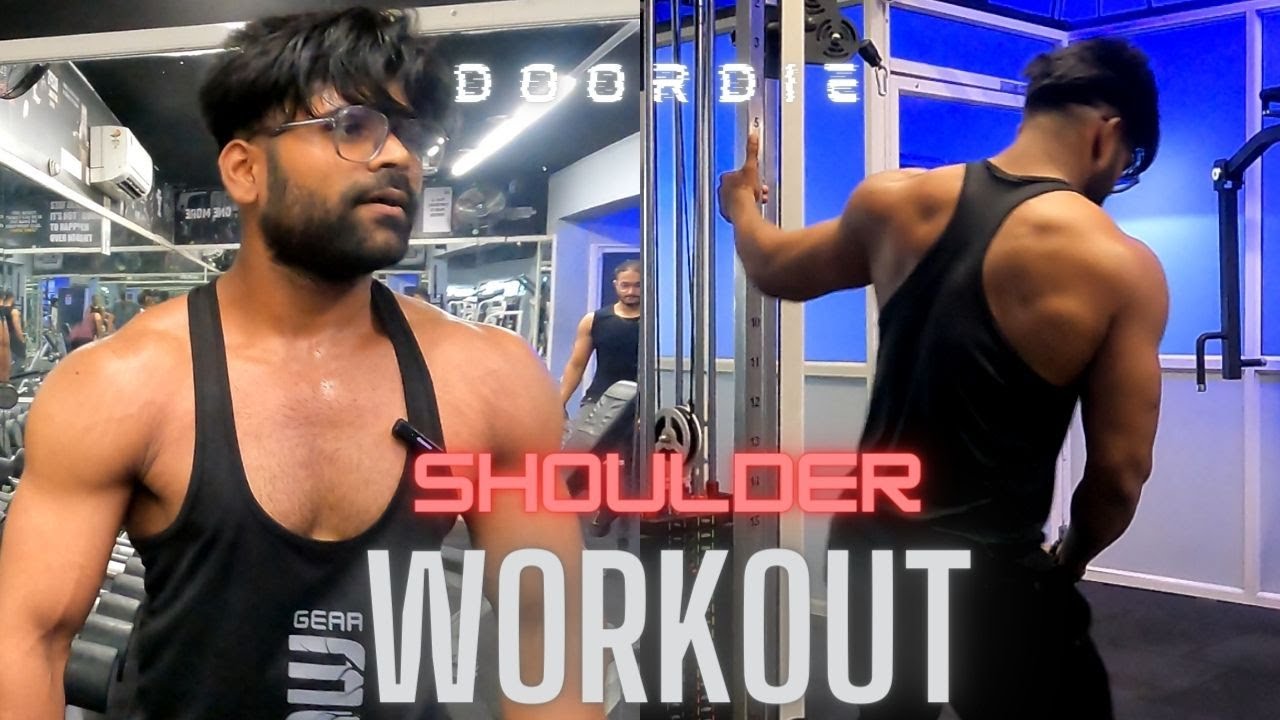 BACK TO GRIND.WORKOUT FOR HUGE SHOULDERS - YouTube