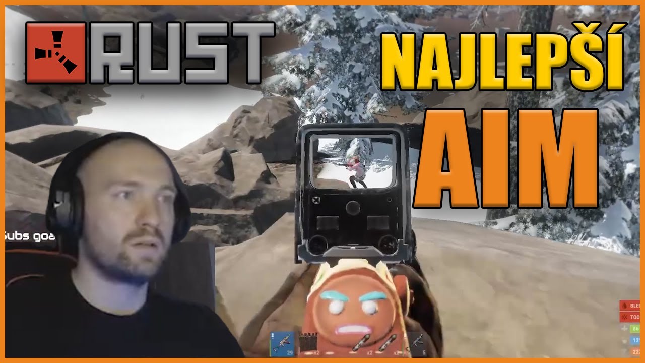 Najlepší AIM | Rust Highlights SK/CZ - YouTube