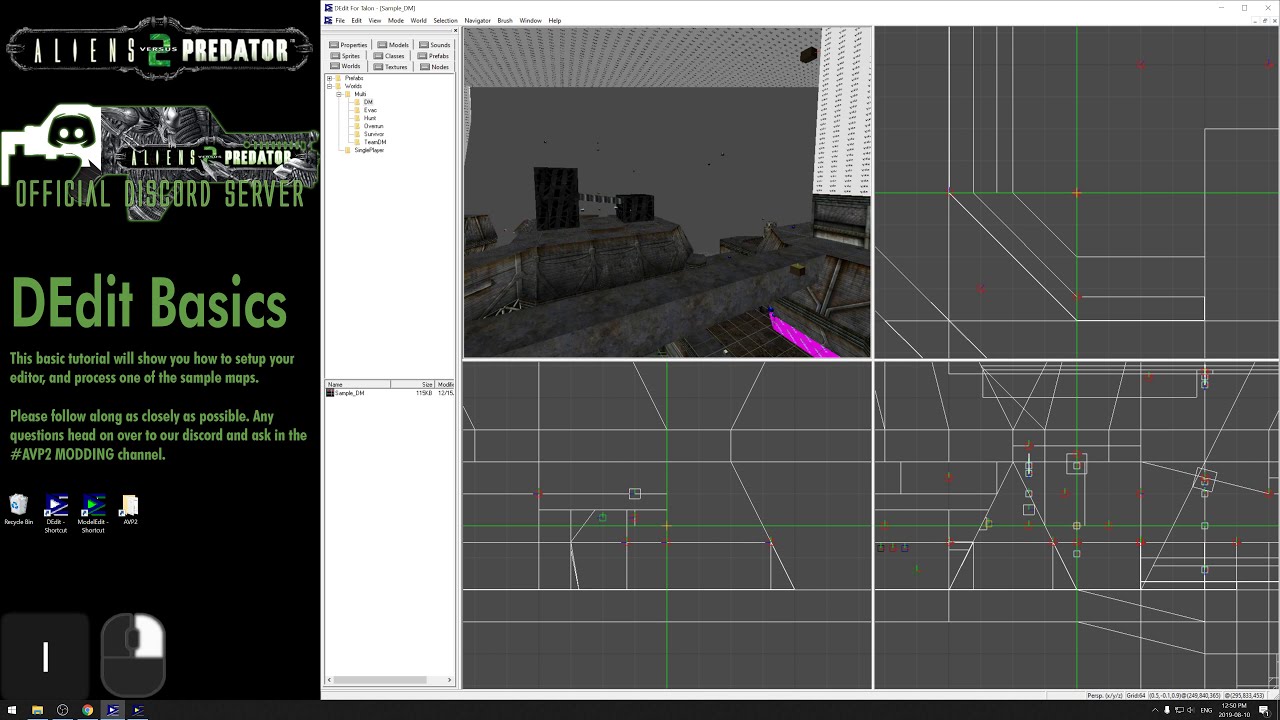 DEdit Basics - Editor Setup - YouTube
