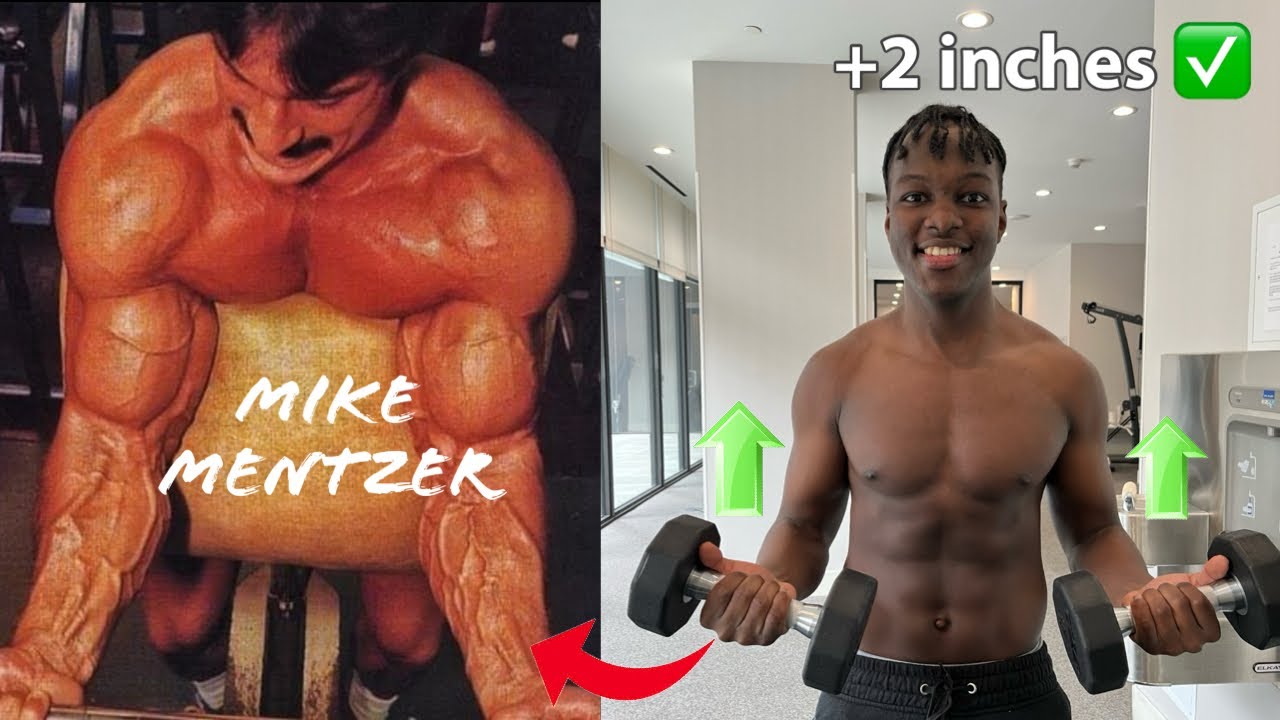 No Lifting Only Holding The Weight Mike Mentzer Workout Results in 10 ...
